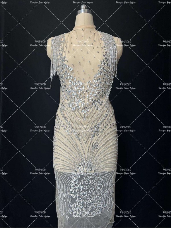 Stardust - silver - Rhinestone And Crystal Appliques