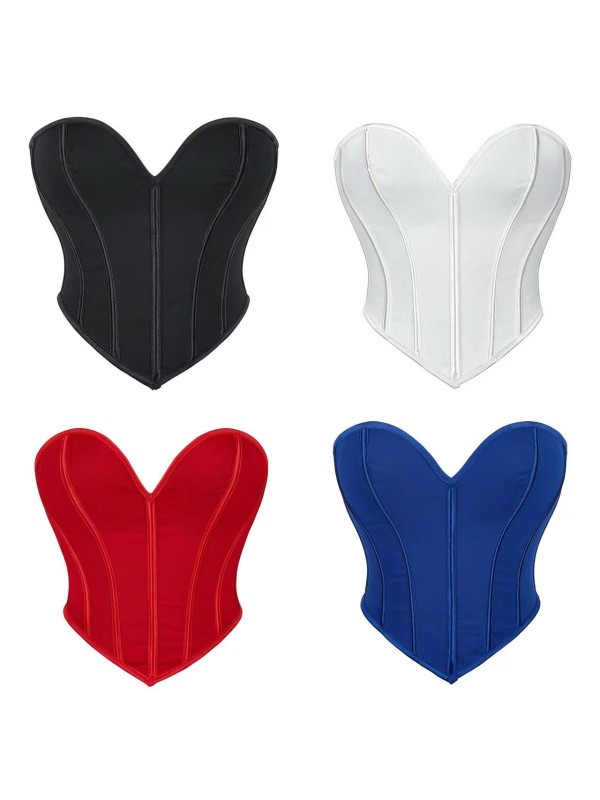 Colorful Fishbone Corset