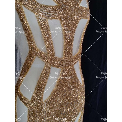 Rhinestone bodice appliques - RHINEMOOD since 1998.